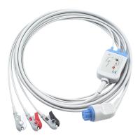 China For Artema S&W Compatible Direct-Connect ECG Cable and leadwires  3Lead AHA Grabber for sale