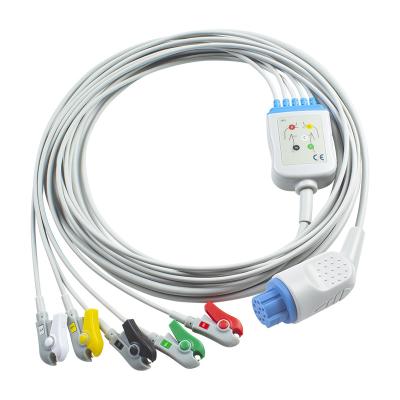 China Artema S&W Compatible Direct-Connect ECG Cable and leadwires  5Lead for sale