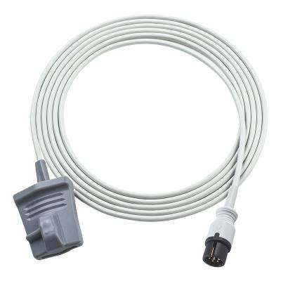 China Anke 6 pin Reusable SpO2 Sensor ASC-553 ACS-553A AAMI 6Pin Connetor Adult Soft tip SpO2 Probe for sale