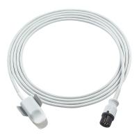 China Anke 6 pin Reusable SpO2 Sensor ASC-553 ACS-553A AAMI 6Pin Connetor Adult Soft tip SpO2 Probe for sale