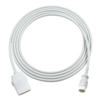 China Mindray SpO2 Sensor Cable ma-simo tech adapter Cable 8pin 2.4M for sale