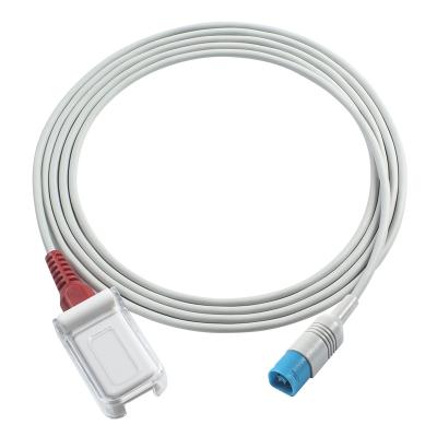 China Ph-ilips SpO2 Sensor Cable Ma-simo Red Tech adapter Cable 8pin 2.4M for sale