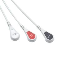China For Stryker > Med-tronics > Physio Control Compatible Direct-Connect ECG Cable and leadwires  - 11110-000029 for sale