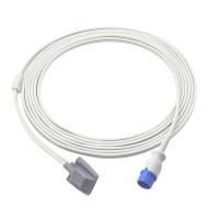 China Schiller Truscope SpO2 Sensor Classic Mini II III Digital 12Pin Adult Soft tip SpO2 Probe Cable for sale