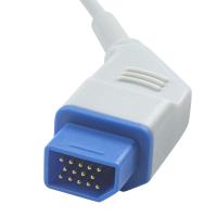 China Nihon Kohden Direct SpO2 Sensor Cable NHNK3014 Round 14Pin BSM9800 BSM2350 Adult Finger Clip SpO2 Probe for sale