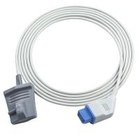 China Nihon Kohden Direct SpO2 Sensor Cable NHNK3014 Round 14Pin BSM9800 BSM2350 Adult Finger Clip SpO2 Probe for sale