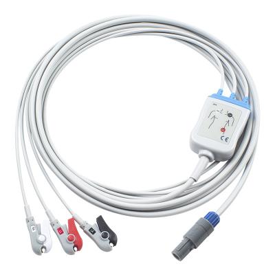 China For S-iemens Compatible Ecg Cables And Leadwires 7396448 3 Lead Aha Grabber for sale