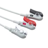 China For S-iemens Compatible Ecg Cables And Leadwires 7396448 3 Lead Aha Grabber for sale
