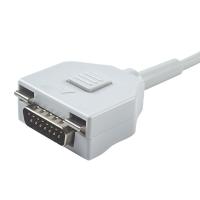 China Fukuda ME EKG Cable KP-500 KP-500D Cardisuny EKG Patient Monitor Cable 10 Leads Wires IEC Banana 4.0 Connector for sale