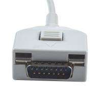 China Fukuda ME EKG Cable KP-500 KP-500D Cardisuny EKG Patient Monitor Cable 10 Leads Wires IEC Banana 4.0 Connector for sale