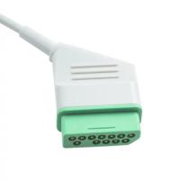 China Nihon Kohden one-piece ECG Cable 12Pin 6lead EKG Cable for sale