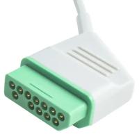 China Nihon Kohden one-piece ECG Cable 12Pin 6lead EKG Cable for sale