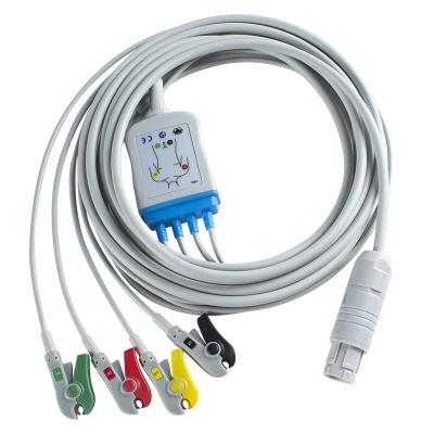 China Primedic Defibrillator ECG Cable and leadwires 16Pin ECG direct into machine 4channel EKG Cable for sale