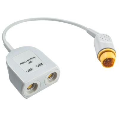 China S-iemens/Draeger Dual IBP Adapter Cable 10pin To 7pin IBP Extension Cable for sale