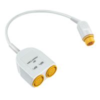 China S-iemens/Draeger Grey TPU IBP Adapter Cable 10pin To 10pin IBP Extension Cable for sale