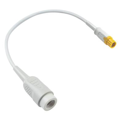 China Draeger 7pin To 7pin IBP Adapter Cable IBP Extension Blood Pressure Transducer Cable for sale