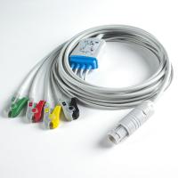China Compatible for Primedic ECG Cable Primedic Defibrillator 4Lead ECG IEC Grabber for sale