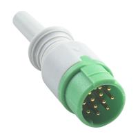 China Fukuda Denshi Compatible Direct-Connect ECG Cable and leadwires - CI-700E-5 5Lead AHA Snap for sale