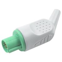China Hellige Compatible Direct-Connect ECG Cable and leadwires for 3Lead IEC Snap for sale