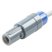China GE Healthcare Vivid Compatible Direct-Connect ECG Cable and leadwires for 3Lead IEC Grabber for sale