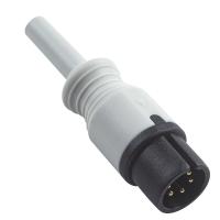 China Edan Compatible Direct-Connect ECG Cable and leadwires  6Pin Universal AAMI 3Lead AHA Snap for sale