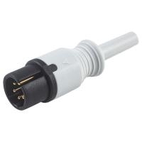 China Edan Compatible Direct-Connect ECG Cable and leadwires  6Pin Universal AAMI 3Lead AHA Snap for sale