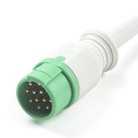 China Kontron Arrow Compatible Direct-Connect ECG Cable and leadwires  for 5Lead IEC Grabber for sale