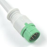 China Kontron Arrow Compatible Direct-Connect ECG Cable and leadwires  for 5Lead IEC Grabber for sale