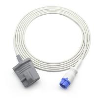 China Mindray Datascope 7 Pin SpO2 Sensor 3.0M Adult Soft Tip for sale