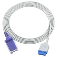 China GE Healthcare SpO2 Adapter Cable 2021406-001, 100g, 11-Pin Connector for sale