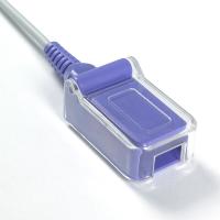China GE Healthcare SpO2 Adapter Cable 2021406-001, 100g, 11-Pin Connector for sale