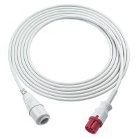 China AAMI IBP Adapter Extension Cable 6pin To Edward Connector Welch Allyn Propaq 102 104 106 205 Encore 106EL for sale