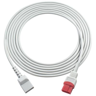 China Spacelabs IBP Adapter Cable 10pin With Utah Connector Blood Pressure IBP Extension Cable for sale