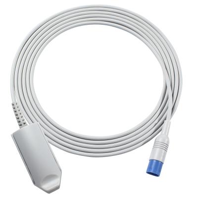China Ph-ili-ps M1196A SpO2 Sensor 8-Pin Connector for Adult Patients for sale
