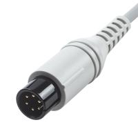 China AAMI 6Pin ECG Trunk Cable Edan Din Style 3lead Cable 1.30M for sale