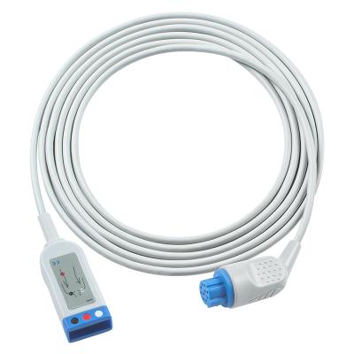 China Datex ECG Trunk Cable S&W ASP Style 3lead Cable 1.30M for sale