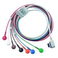 China Compatible GE Healthcare 2008594-002 7-Lead ECG Telemetry Patient Cable Seer Light Order 5pcs  get 1pcs Pouch for free for sale