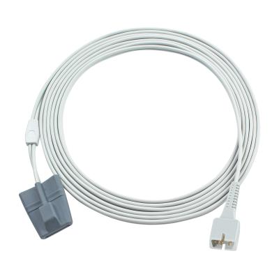 China Digital Oxmax Tech 9Pin Pediatric Soft Tip Short SpO2 Sensor 1M Compatible Biolight A Q S Series for sale