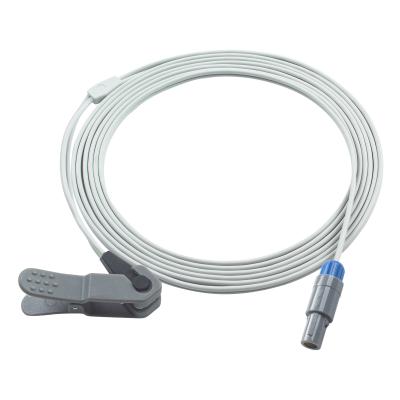 China Adult / Animal DIST 5000 Direct SpO2 Sensor with 3.0M Cable and 5Pin Single Notch for sale