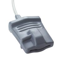 China Compatible Trismed 7000K Adult Soft Tip Direct SpO2 Sensor 3.0M 5Pin Single Notch Digital Tech for sale