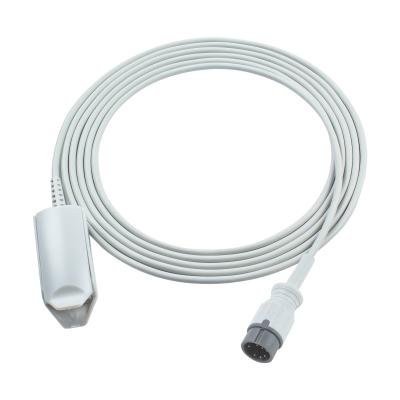China Compatible Zoncare SpO2 Test Cable for Zoncare PM7000D Probe 6Pin Adult Digital 3.0M PM7000C for sale