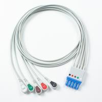 China Compatible ECG Leadwires For Datascope/Maquet/Getinge 5 Lead, Snap AHA for sale