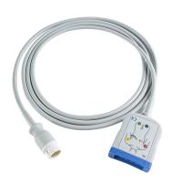 China Compatible P-hilips EKG Trunk Cable - M1663A For 78352C, 78354C, 78834C, 867036,  MRx, IntelliVue for sale
