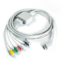 China SpO2 6Lead ECG Patient Cable 3.5M With SpO2/Temperature/ECG Fucntion for sale