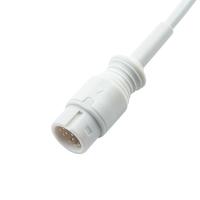 China Grey Compatible Neonate SpO2 Probe for Medetec England SPO2 Sensor 12Pin 3.0M for sale