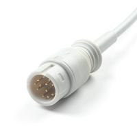 China Grey Compatible Neonate SpO2 Probe for Medetec England SPO2 Sensor 12Pin 3.0M for sale