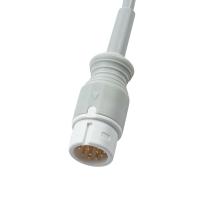 China Grey Compatible Neonate SpO2 Probe for Medetec England SPO2 Sensor 12Pin 3.0M for sale