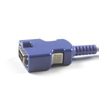 China Semi-finished SpO2 Sensor 3M for C-ovidien N-ellcor Pulse Oximeter Cable 100g Weight and DB 14-pin Purple Connector for sale
