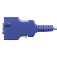 China Semi-finished SpO2 Sensor 3M for C-ovidien N-ellcor Pulse Oximeter Cable 100g Weight and DB 14-pin Purple Connector for sale