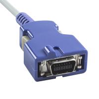 China Semi-finished SpO2 Sensor 3M for C-ovidien N-ellcor Pulse Oximeter Cable 100g Weight and DB 14-pin Purple Connector for sale
